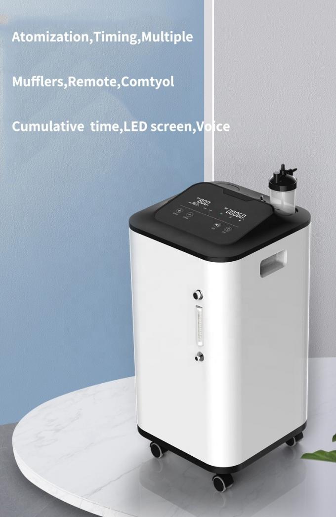 10 Liter Rechargeable Portable Oxygen Concentrator Machine For Travel